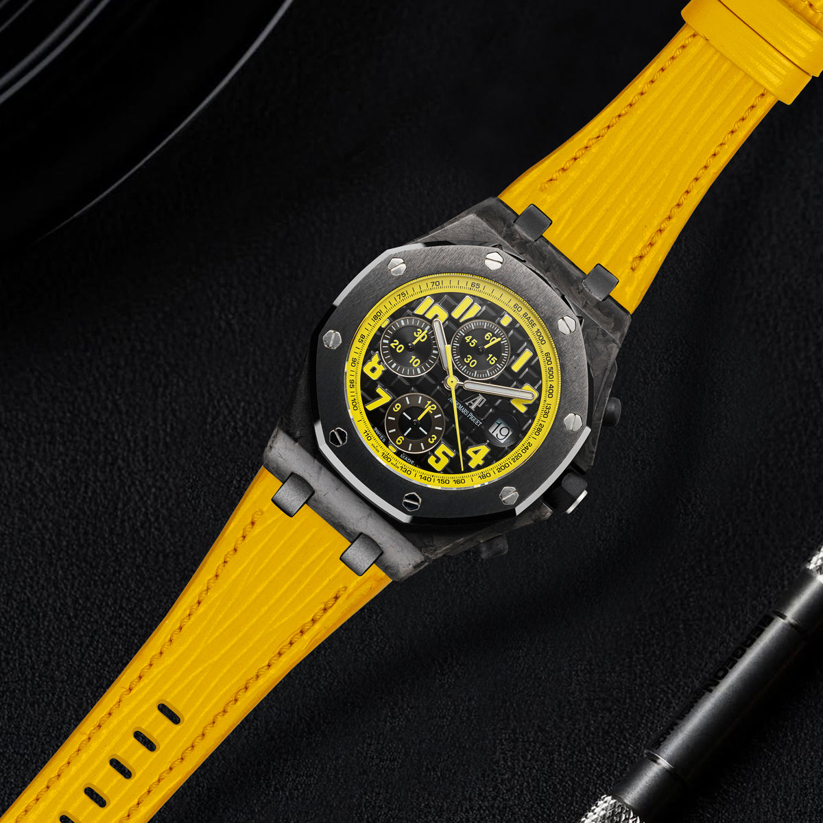 AP ROO 42mm Straps - AP Epi Yellow – Liger Straps