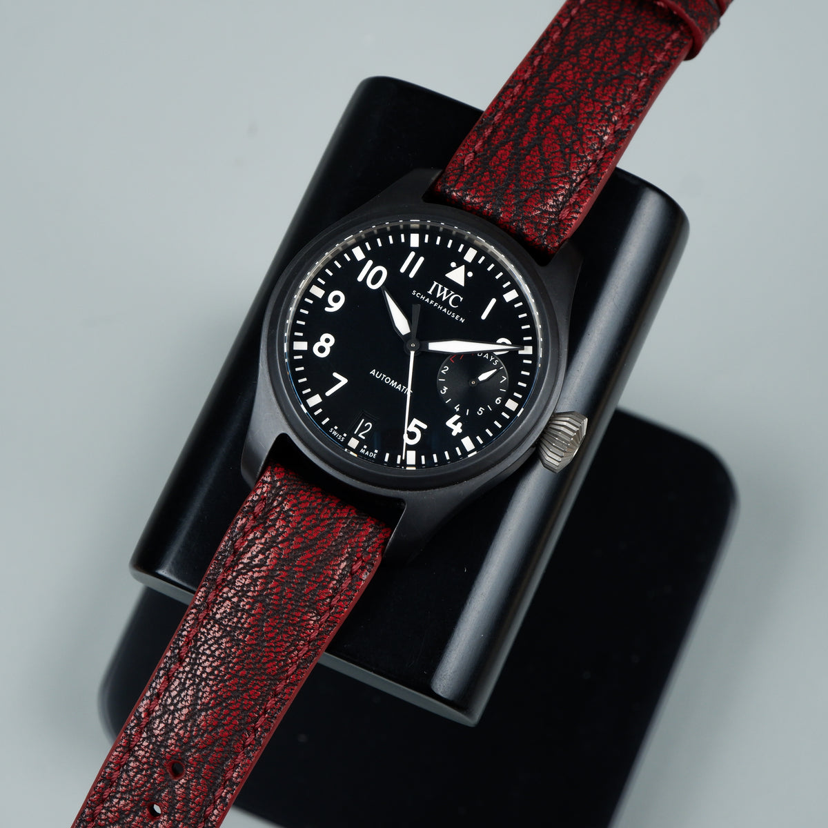 IWC Pilot Straps - Elephant Red – Liger Straps