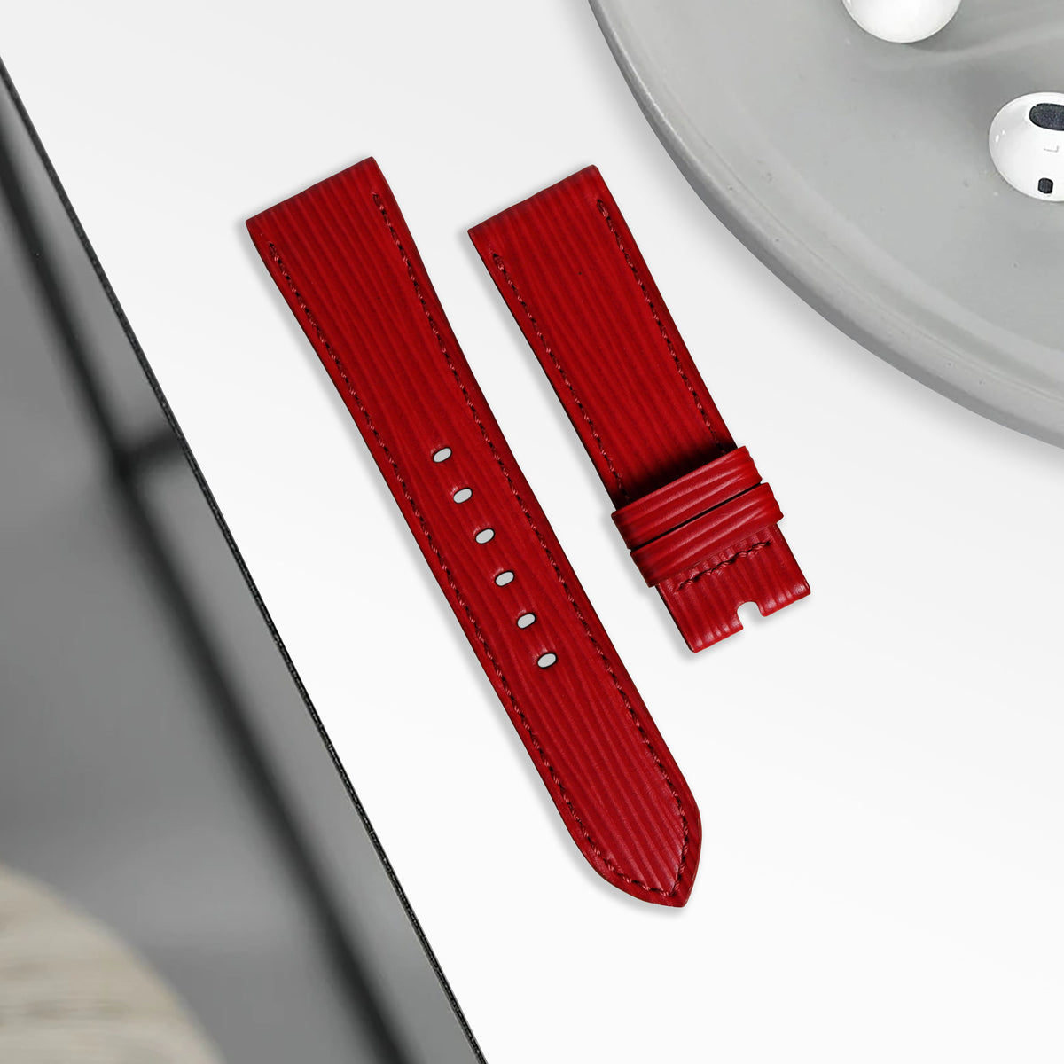 IWC Portugieser & Portofino Straps - Epi Red – Liger Straps