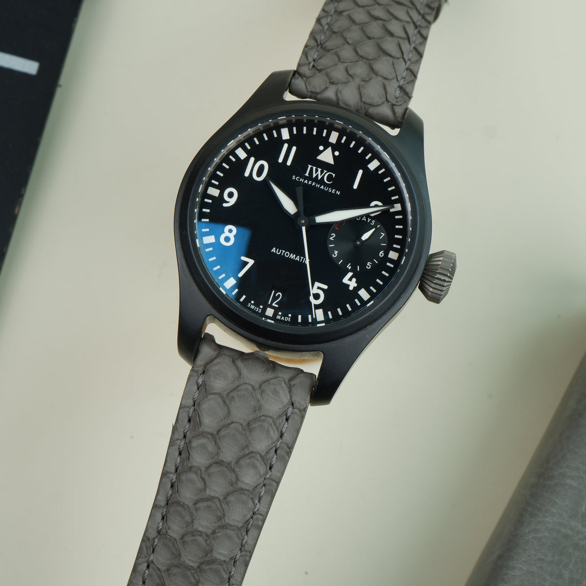 Python Grey – Liger Straps