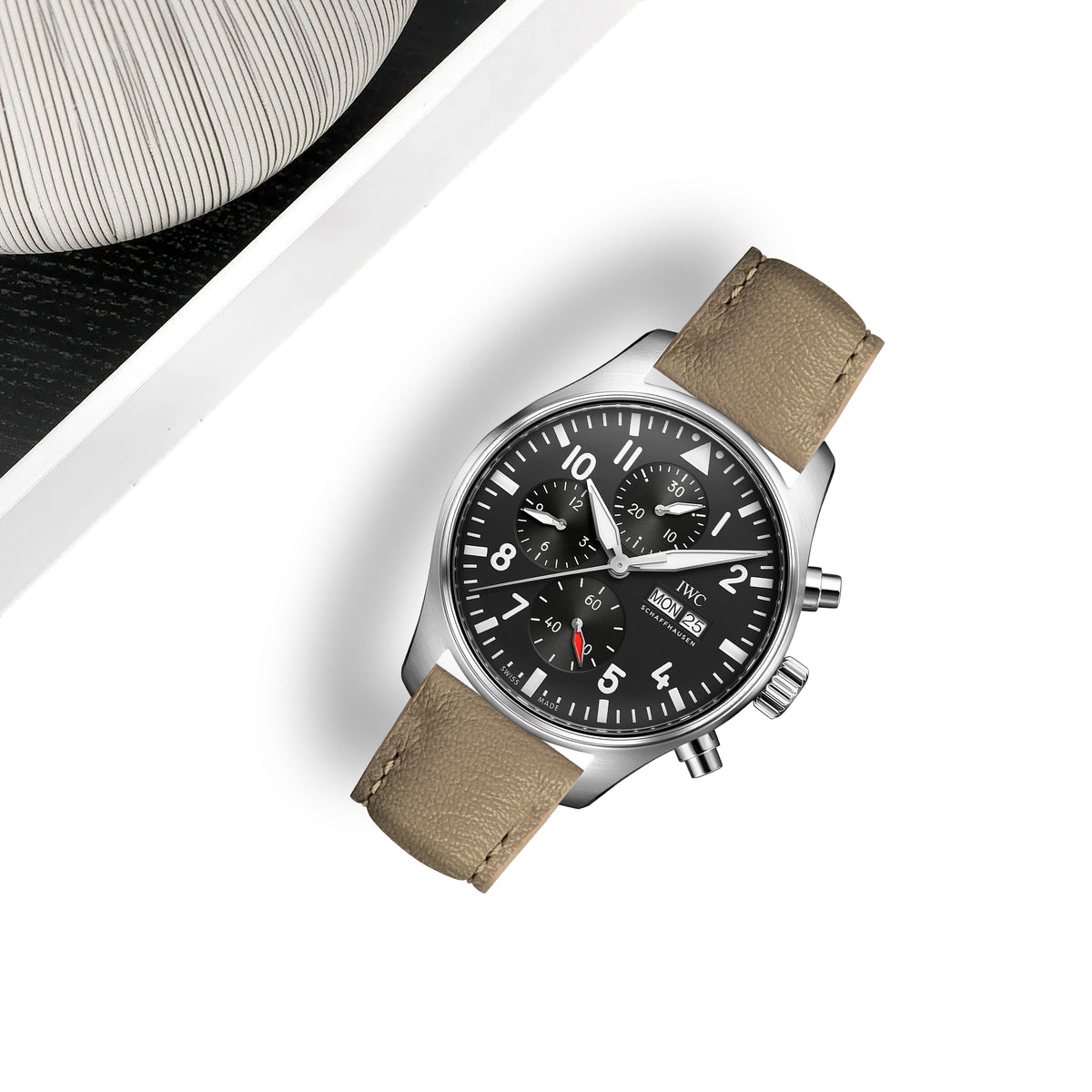 IWC Easx Change Straps - Chevre Beige – Liger Straps