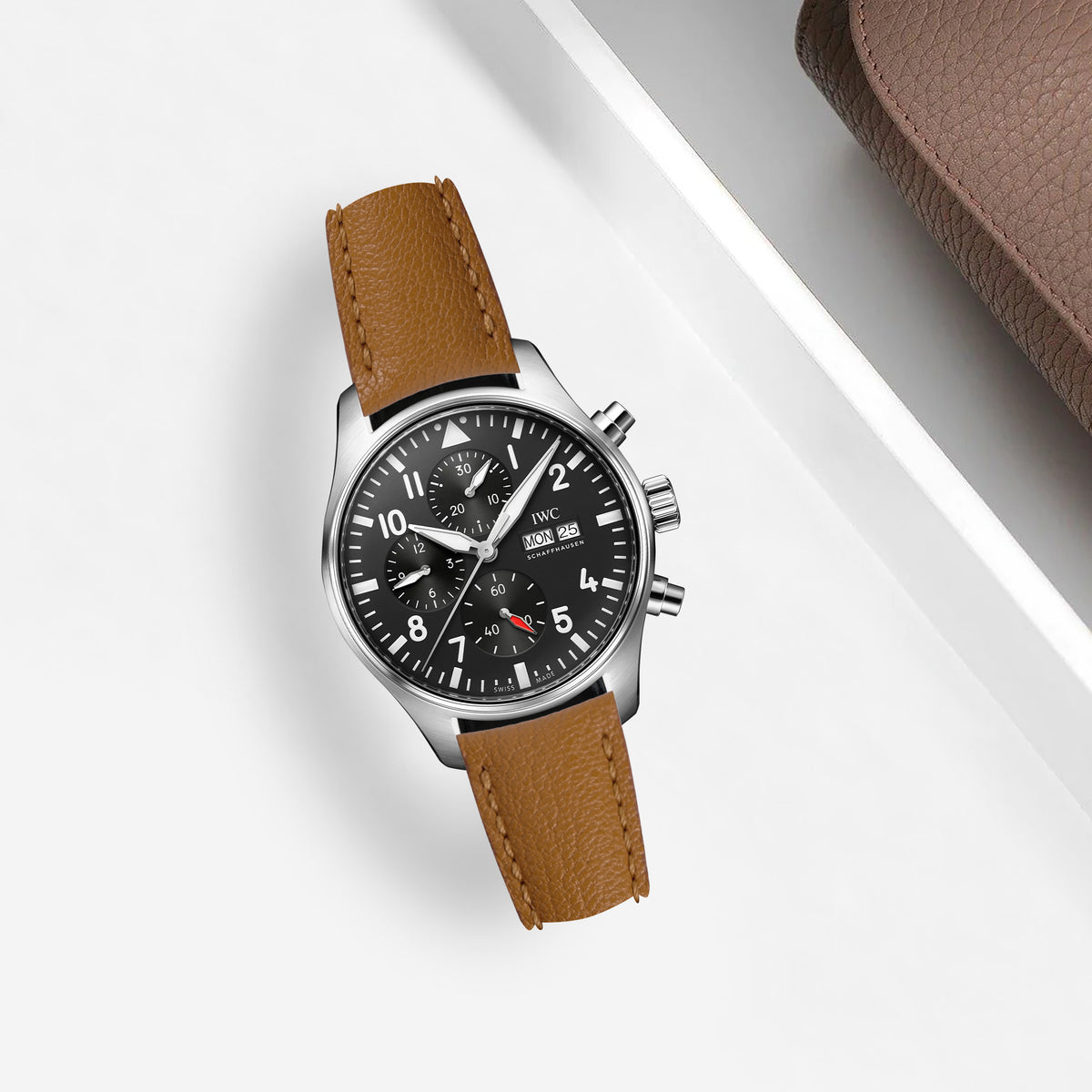 IWC Easx Change Straps - Chevre Giallo – Liger Straps