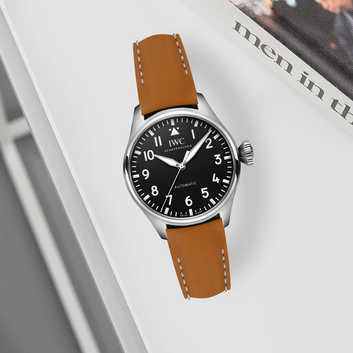 IWC Easx Change Straps - Rhone Brown – Liger Straps