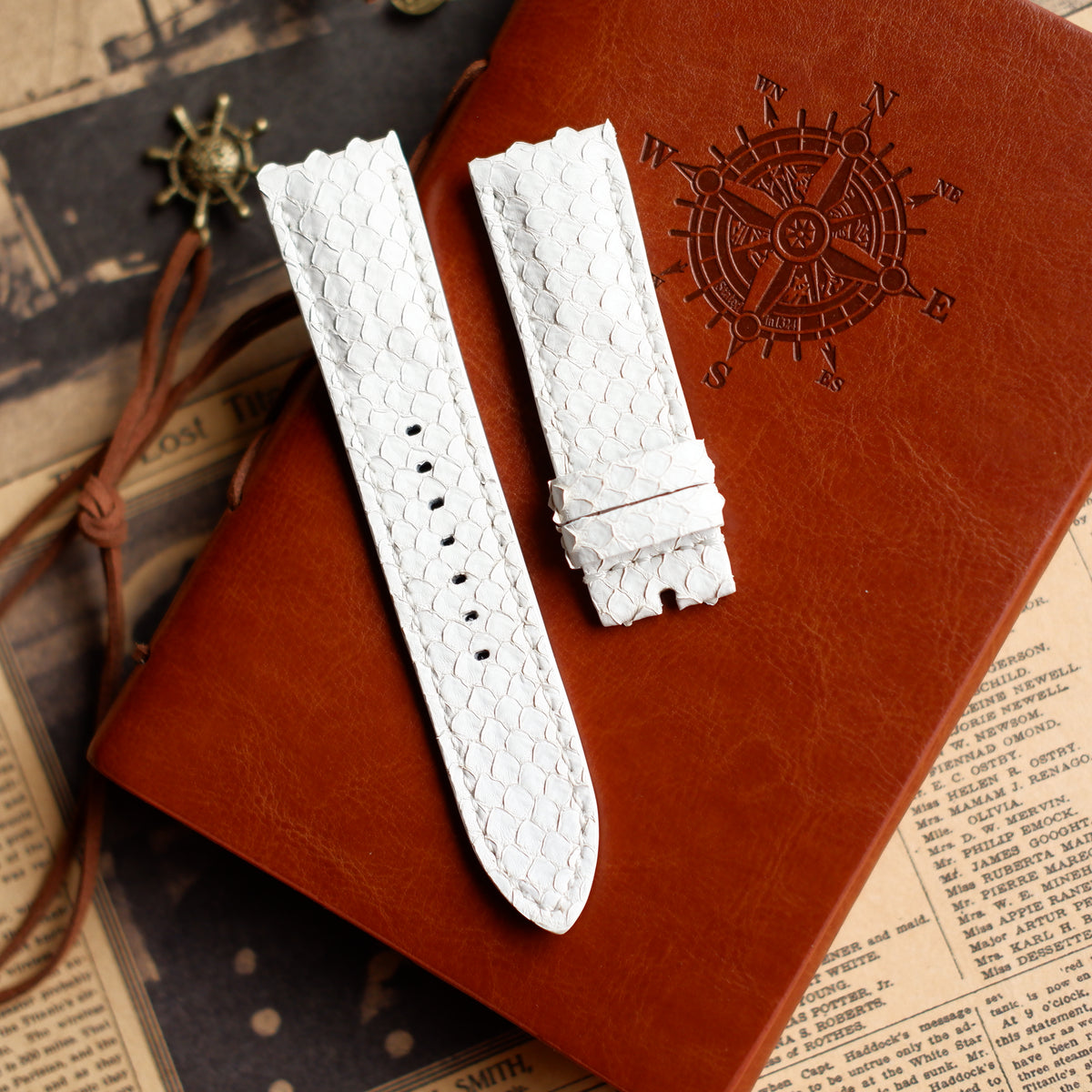 Panerai Luminor Straps - Python Naturale – Liger Straps