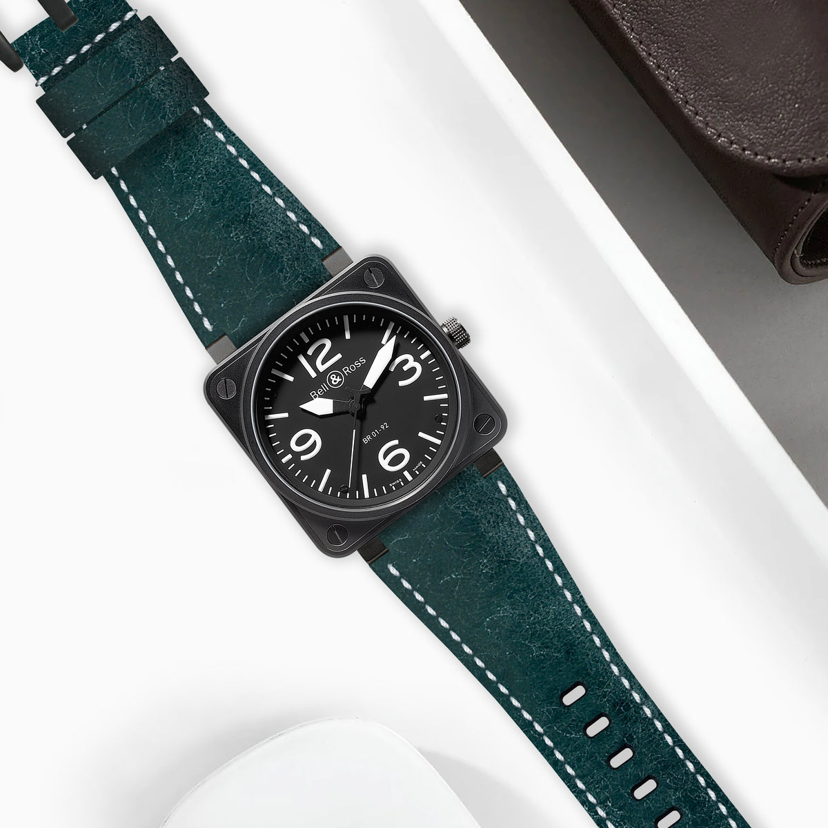 Bell Ross 01, 02, 03, BR X, BR S Straps - Diablo Prussian Blue – Liger ...