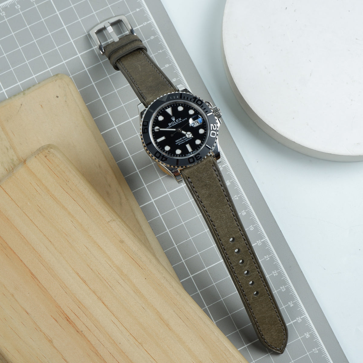 Rolex Yacht Master Straps - Diablo Grey – Liger Straps