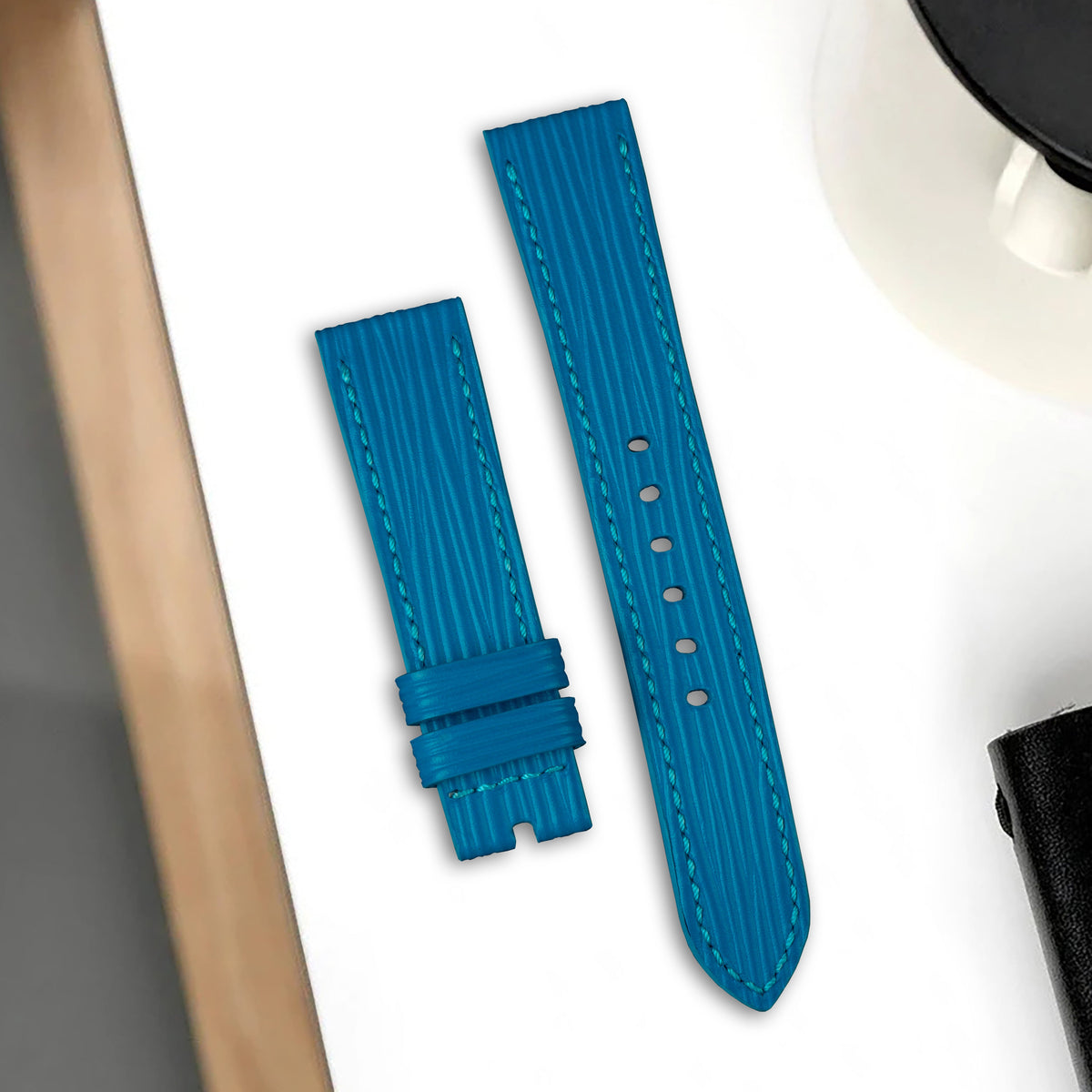 Rolex Sea-Dweller Straps - Epi Sky Blue – Liger Straps