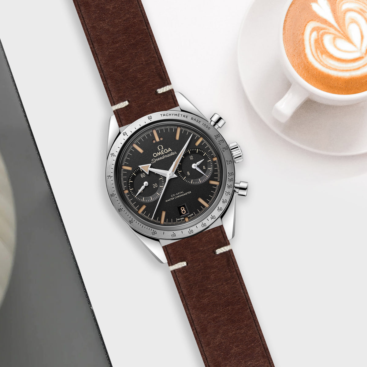 Omega Speedmaster Heritage Straps - Minimalist Diablo Dark Brown ...