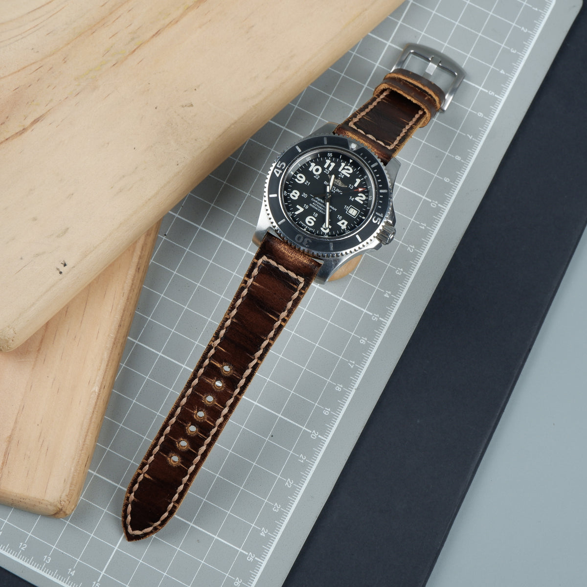 Breitling Super Ocean Straps - Arillo Mario – Liger Straps