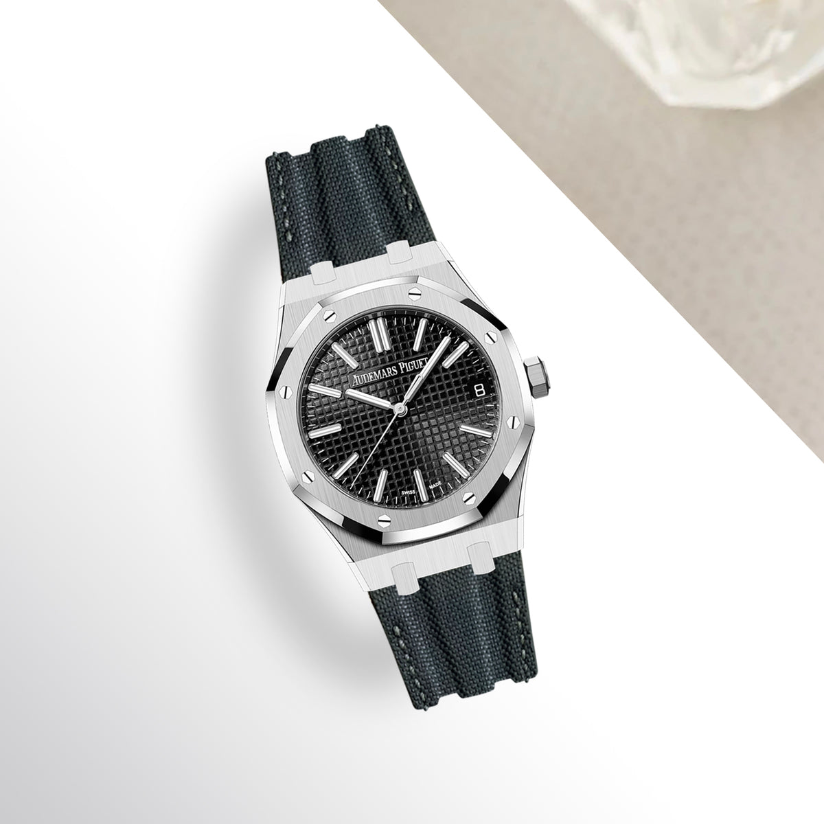 AP Royal Oak 39 & 41mm Straps - AP The Beast Grey – Liger Straps