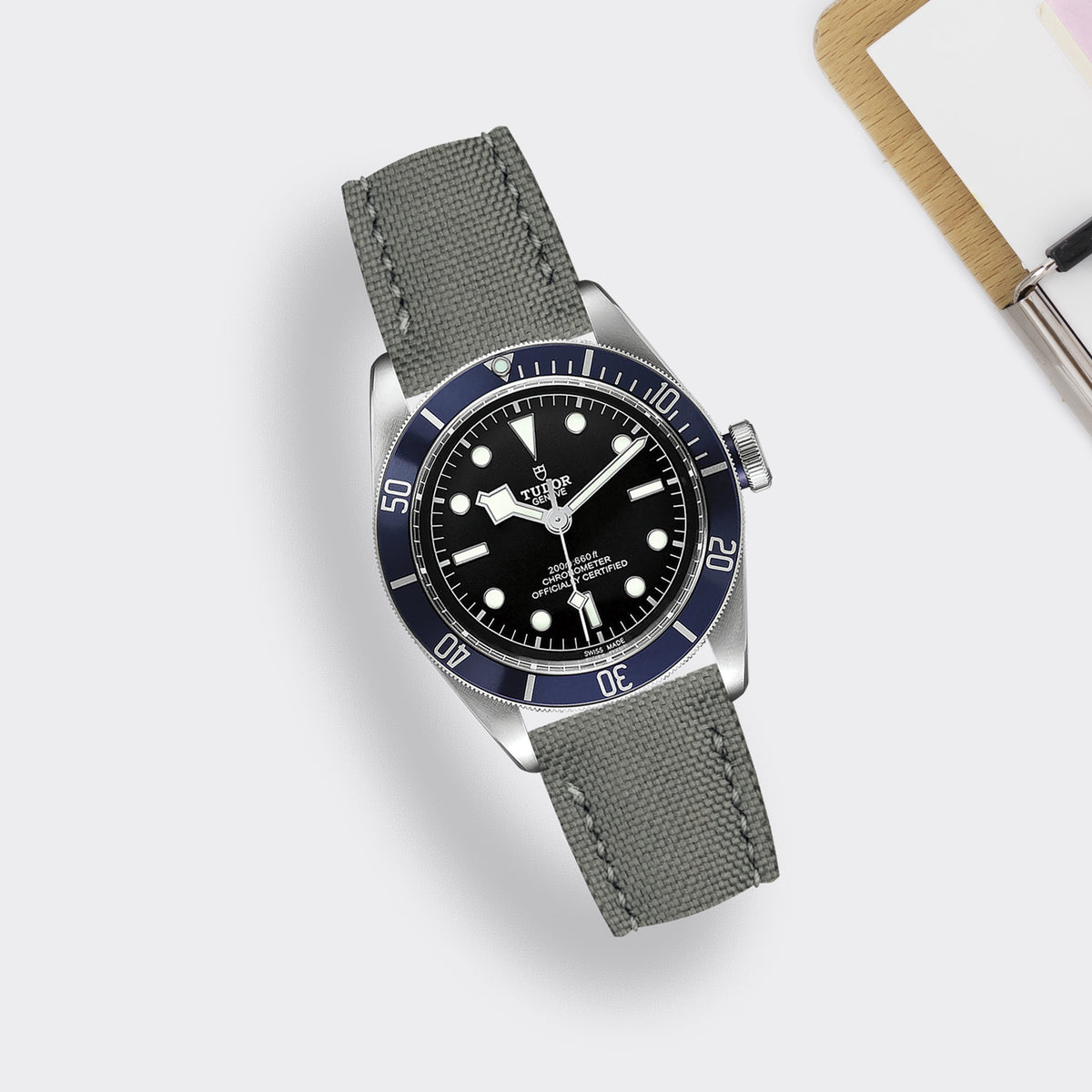 Tudor Blackbay 41mm Straps - Canvas Trench – Liger Straps