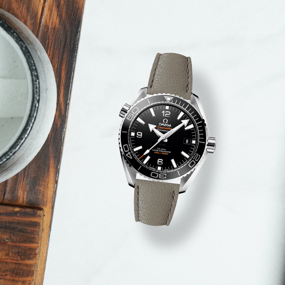 Omega Seamaster Planet Ocean Straps - Chevre Trench – Liger Straps