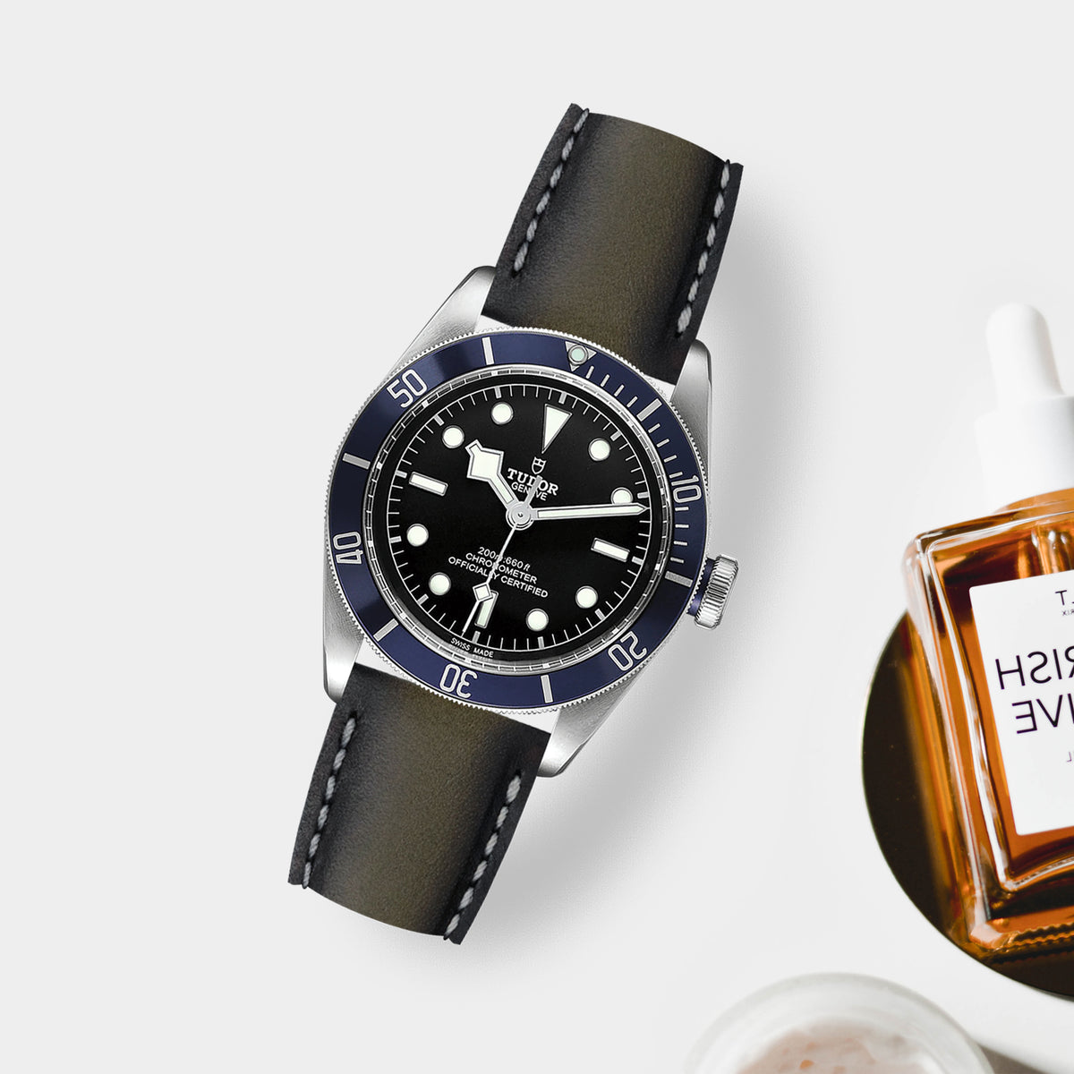 Tudor Blackbay 41mm Straps - Dappled Grey – Liger Straps