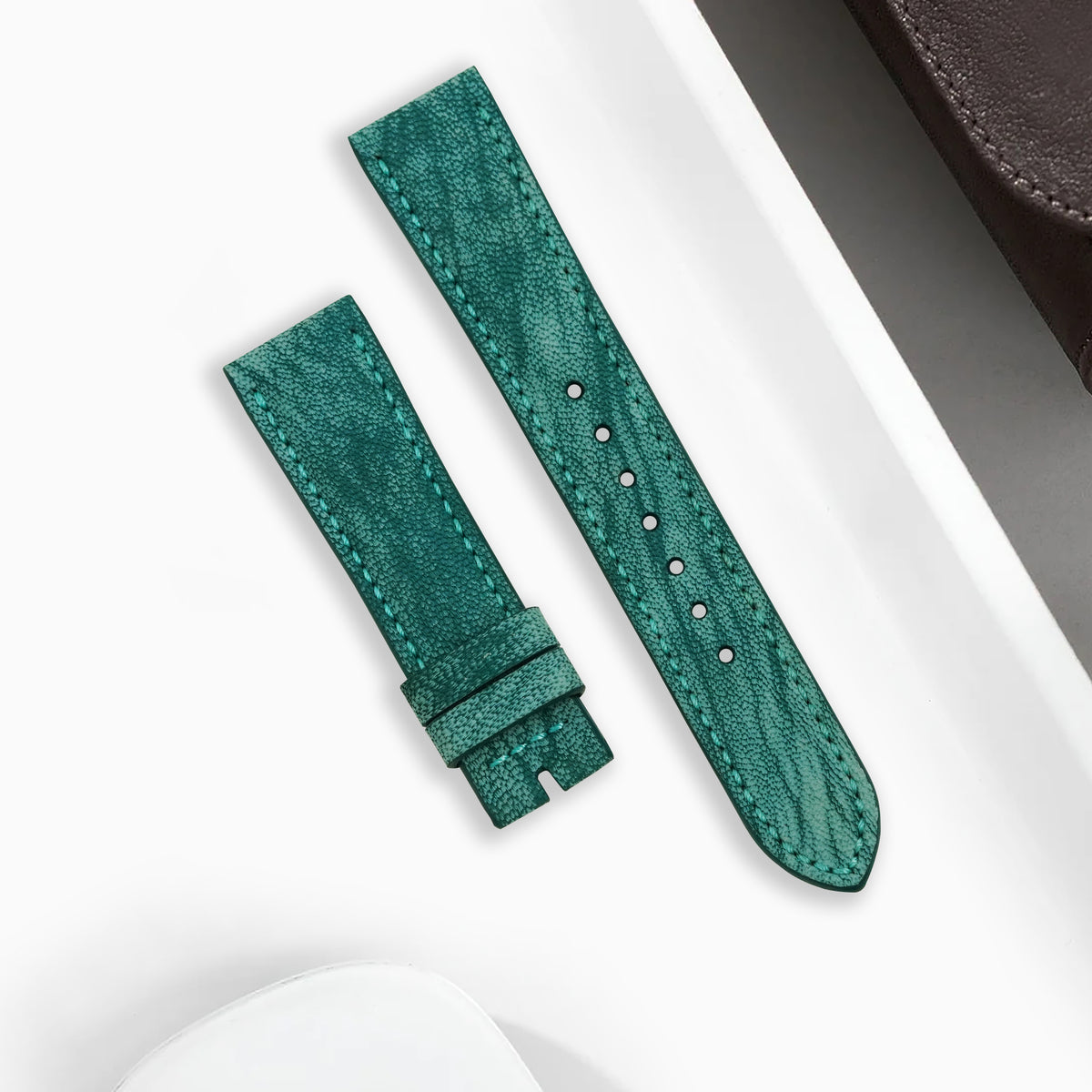 Omega Speedmaster Moonwatch Straps - Elephant Turquoise – Liger Straps