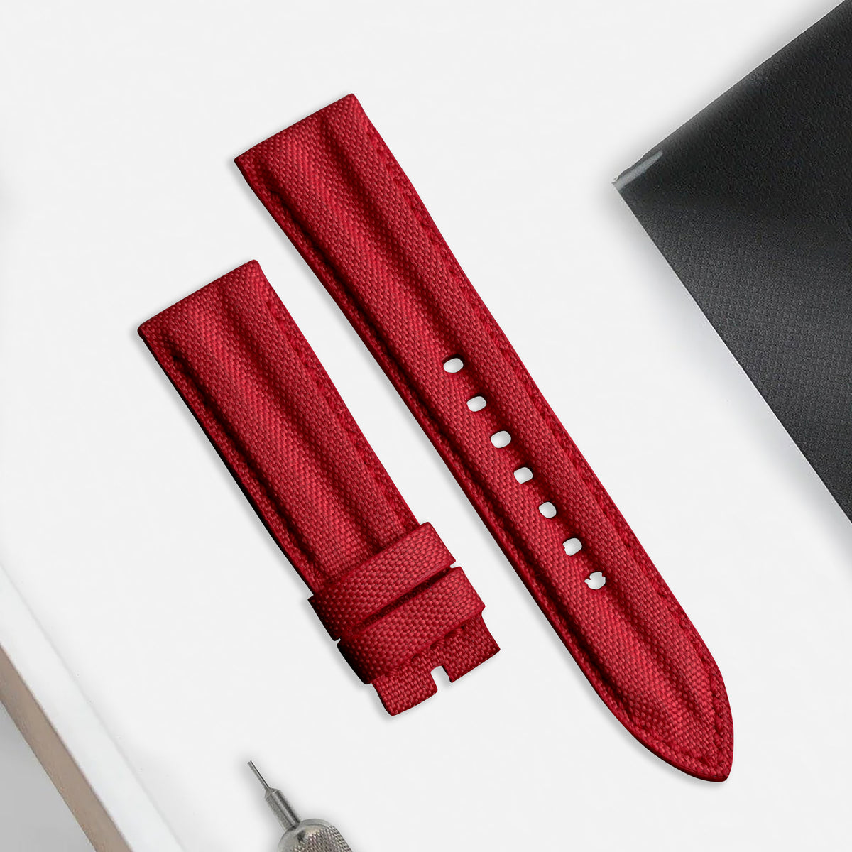 Tudor Blackbay 41mm Straps - Phantom Red – Liger Straps