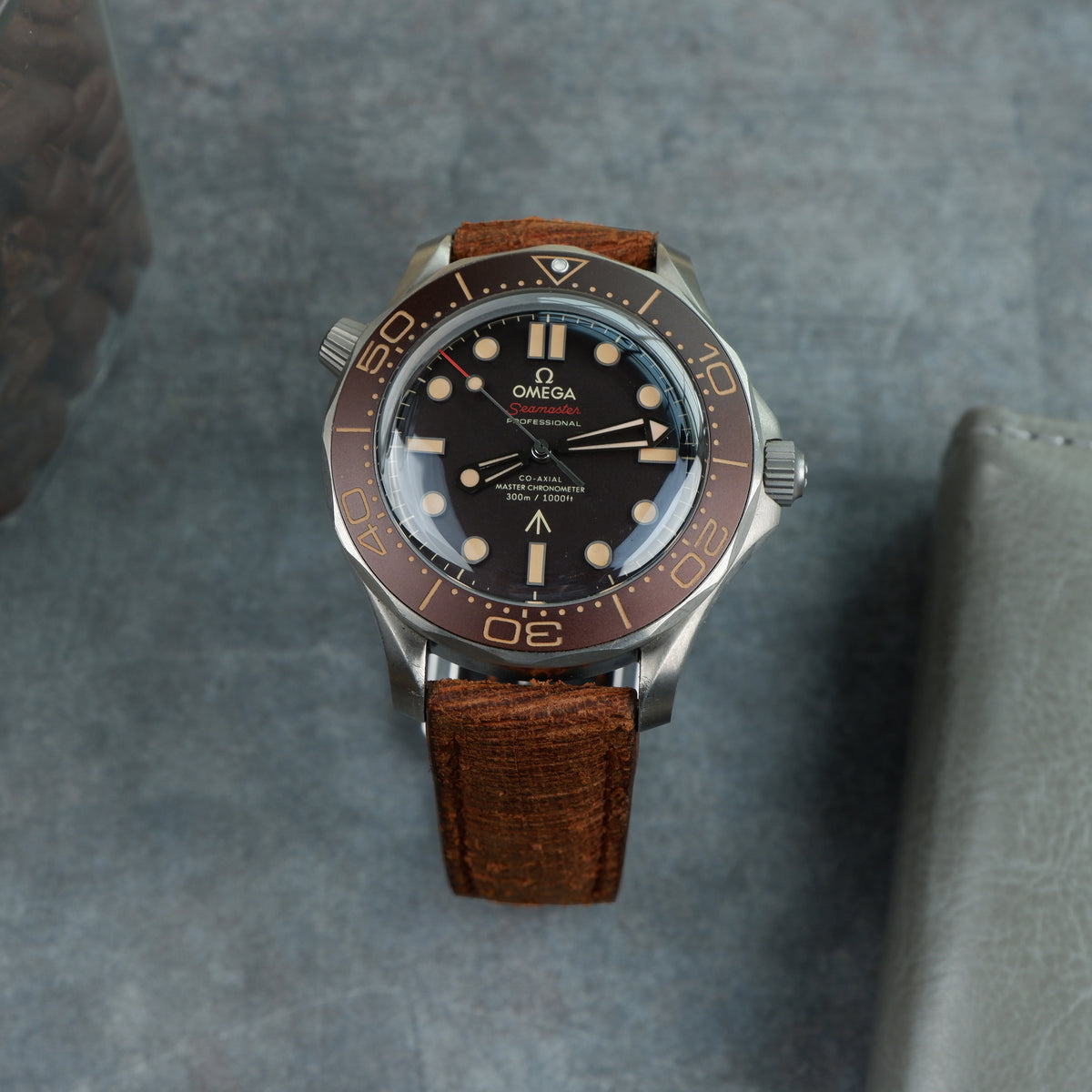 Omega Seamaster Diver 300m Straps - Rocher Copper – Liger Straps