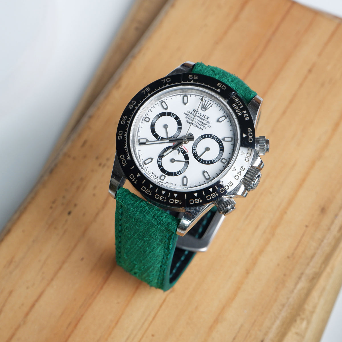 Rolex Daytona Straps - Rocher Green – Liger Straps