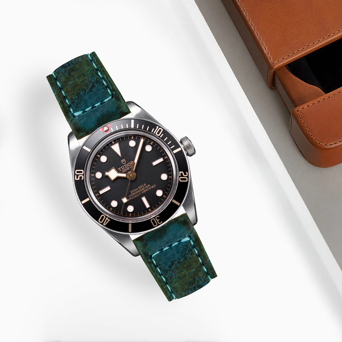 Tudor Blackbay Fifty Eight 39mm Straps - Rock Ocean – Liger Straps