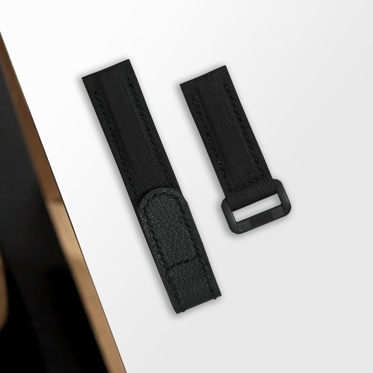 Omega Seamaster Heritage Straps - Velcro Canvas Extreme Padded Black ...