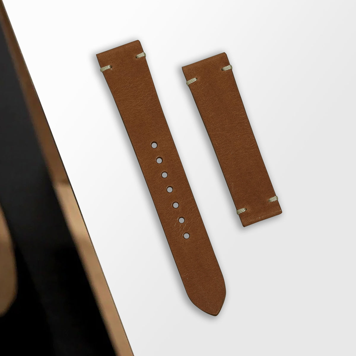 Omega Seamaster Diver 300m Straps - Minimalist Ghachos Brown – Liger Straps