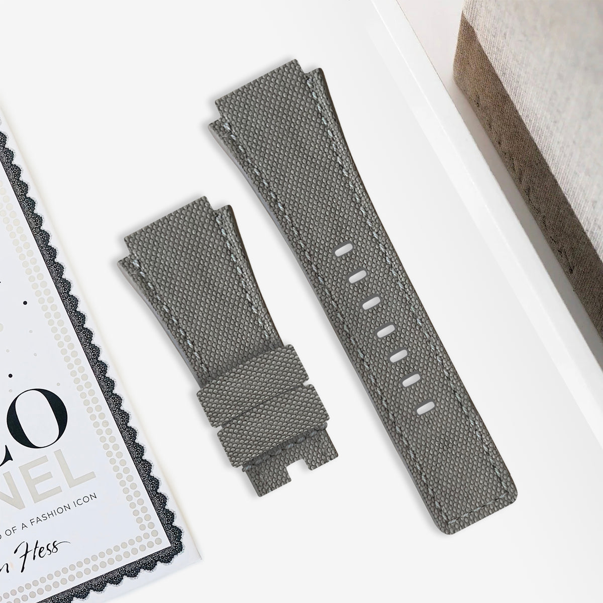 Bell Ross 01, 02, 03, BR X, BR S Straps - Canvas Trench – Liger Straps