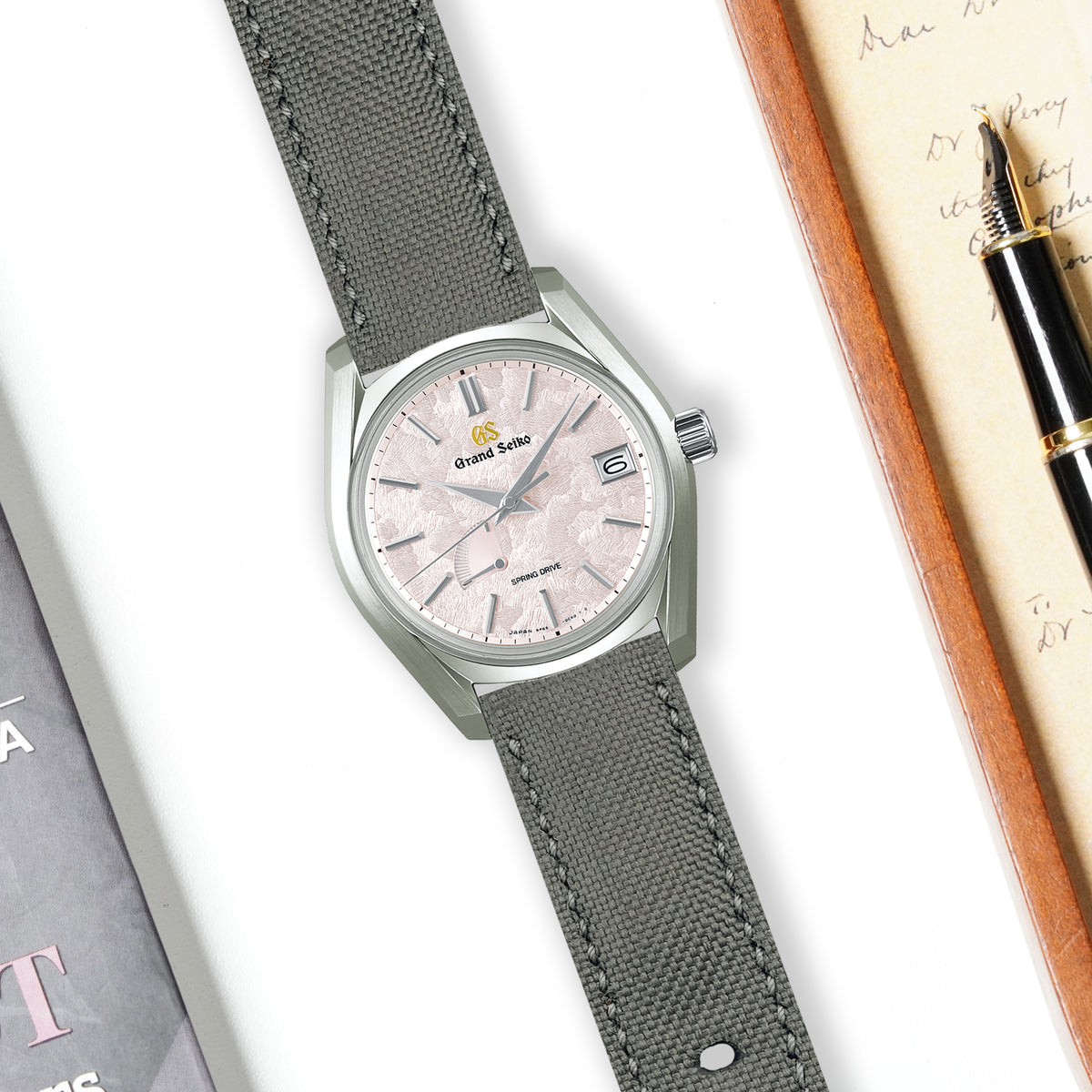 Grand Seiko Heritage Straps - Canvas Trench – Liger Straps