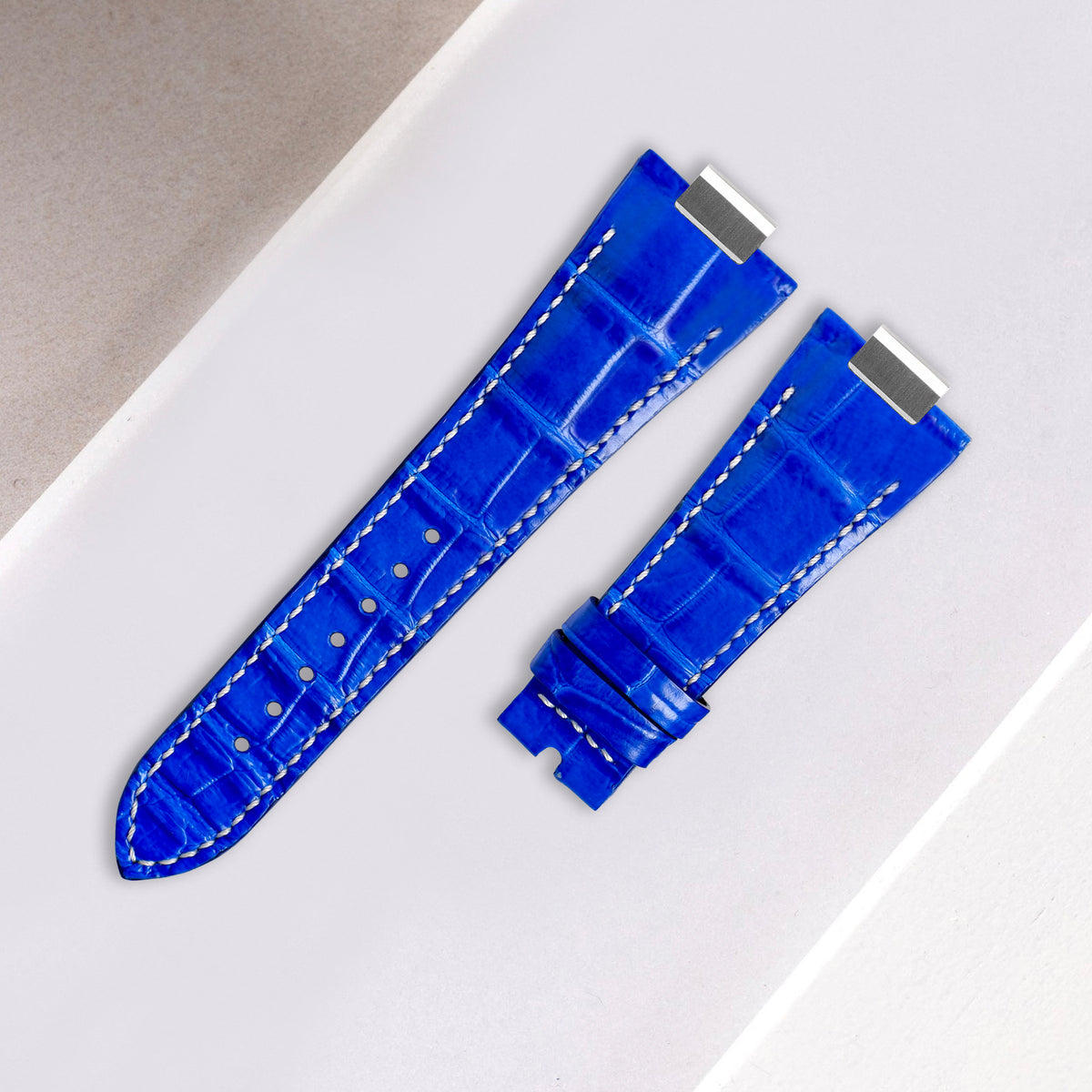 Tissot PRX Straps - Croco Blue Batman – Liger Straps