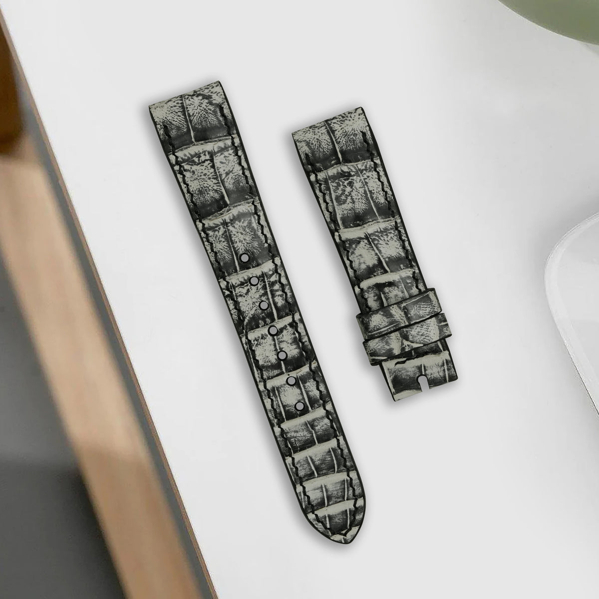 Rolex Submariner Straps - Croco Graphite – Liger Straps