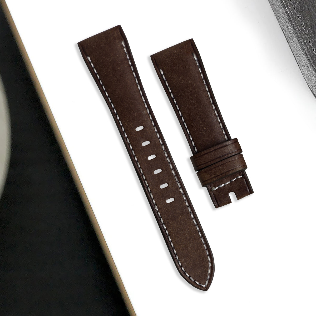 Panerai Radiomir 1940 Straps - Diablo Dark Brown – Liger Straps