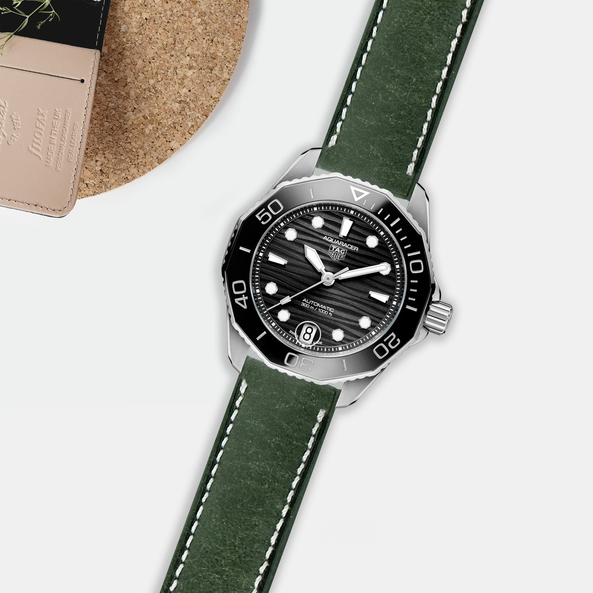Tag Heuer Aquaracer Straps - Diablo Emerald – Liger Straps
