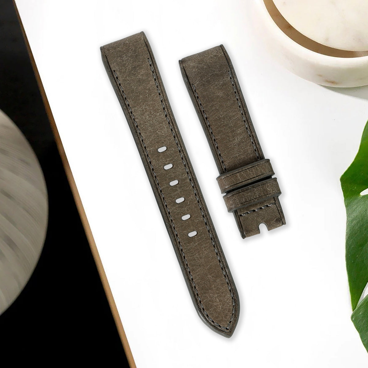 IWC Easx Change Straps - Diablo Grey – Liger Straps