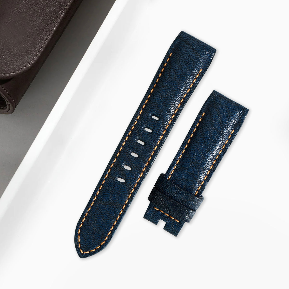 IWC Easx Change Straps - Elephant Navy Blue – Liger Straps