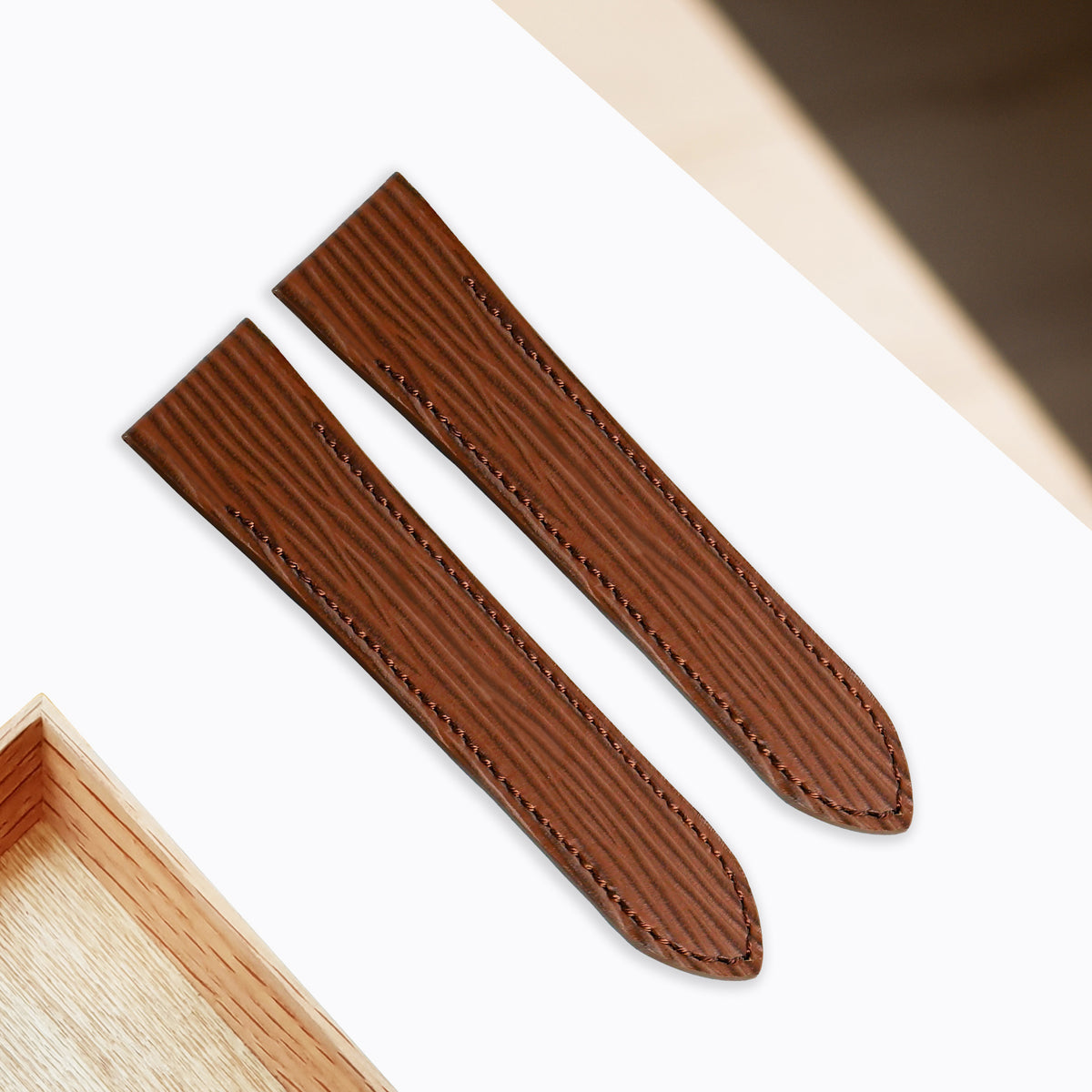 Cartier Santos 100 Straps - Epi Brown – Liger Straps