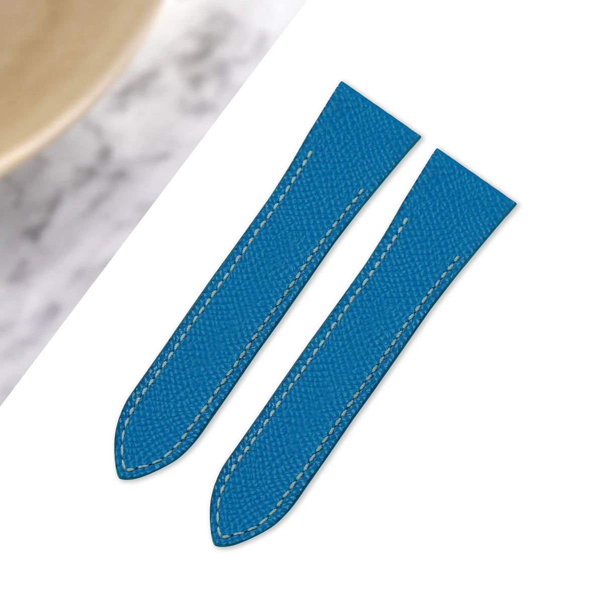 Cartier Santos 100 Straps - Epsom Sky Blue – Liger Straps