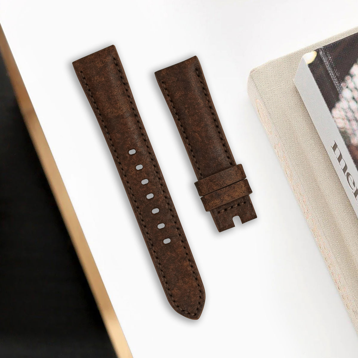 Breitling Avenger Straps - Habana Brown – Liger Straps