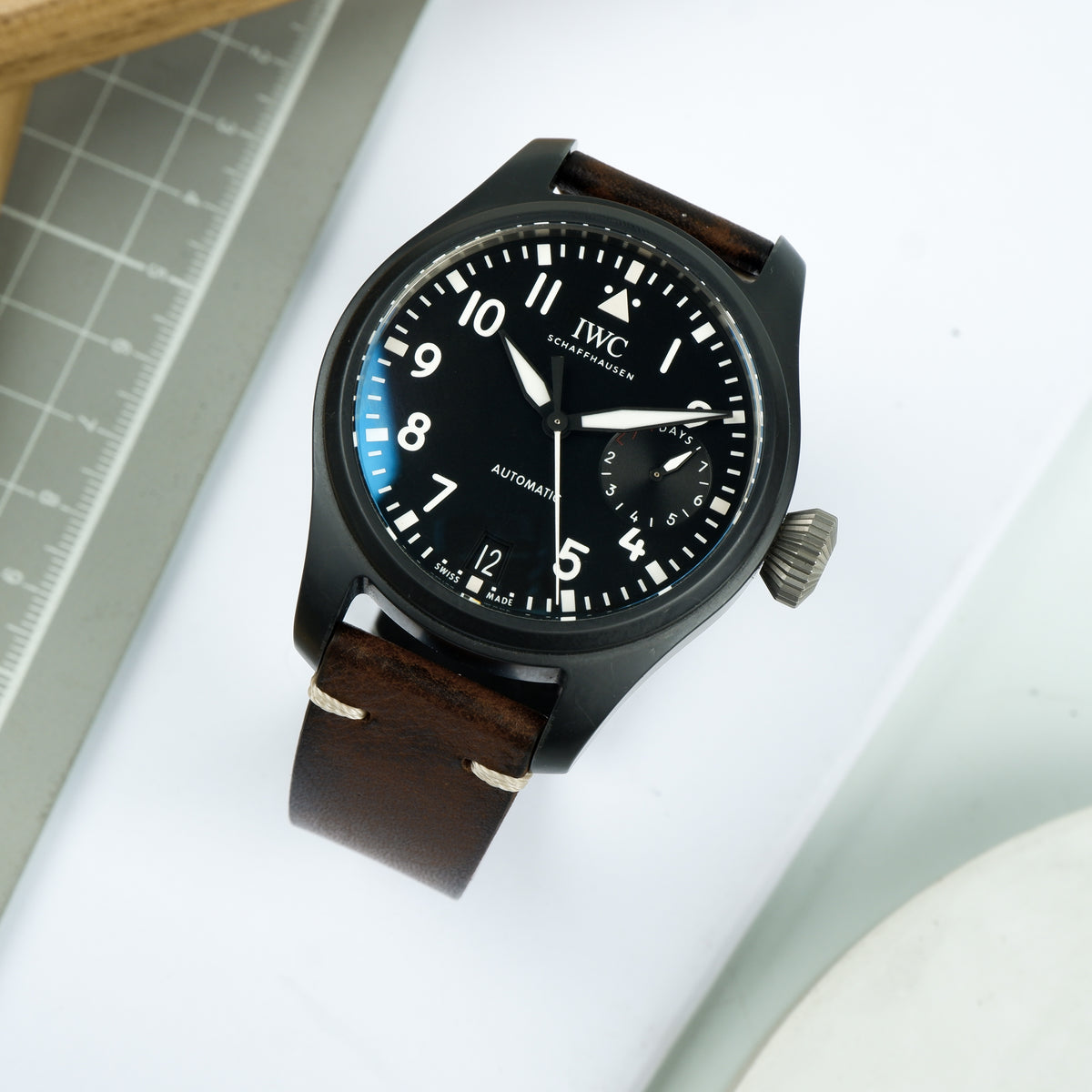 IWC Pilot Straps - Minimalist Cavallo – Liger Straps