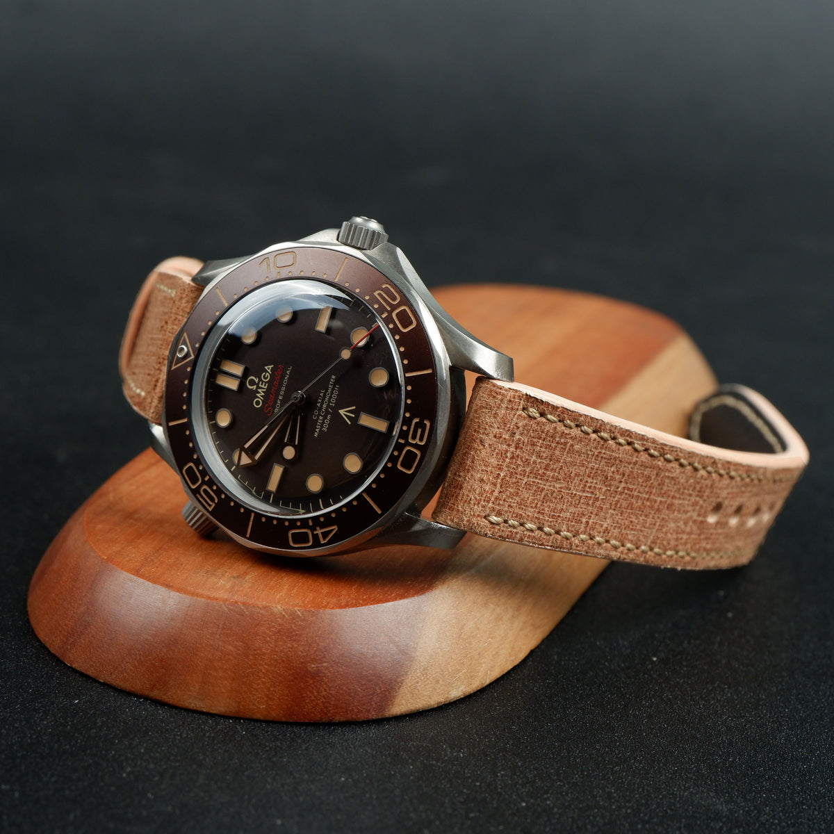 Omega Seamaster Diver 300m Straps - Ospro Natural – Liger Straps