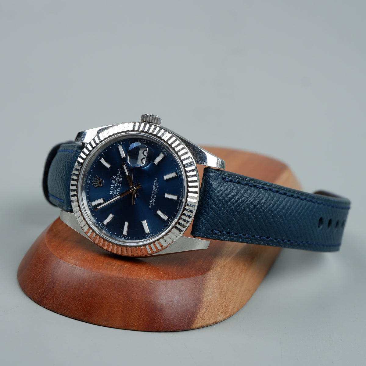 Rolex Datejust Straps - Patron Navy Blue – Liger Straps