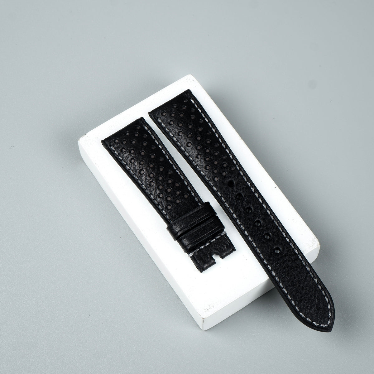 IWC Pilot Straps - Racing Black Grey – Liger Straps