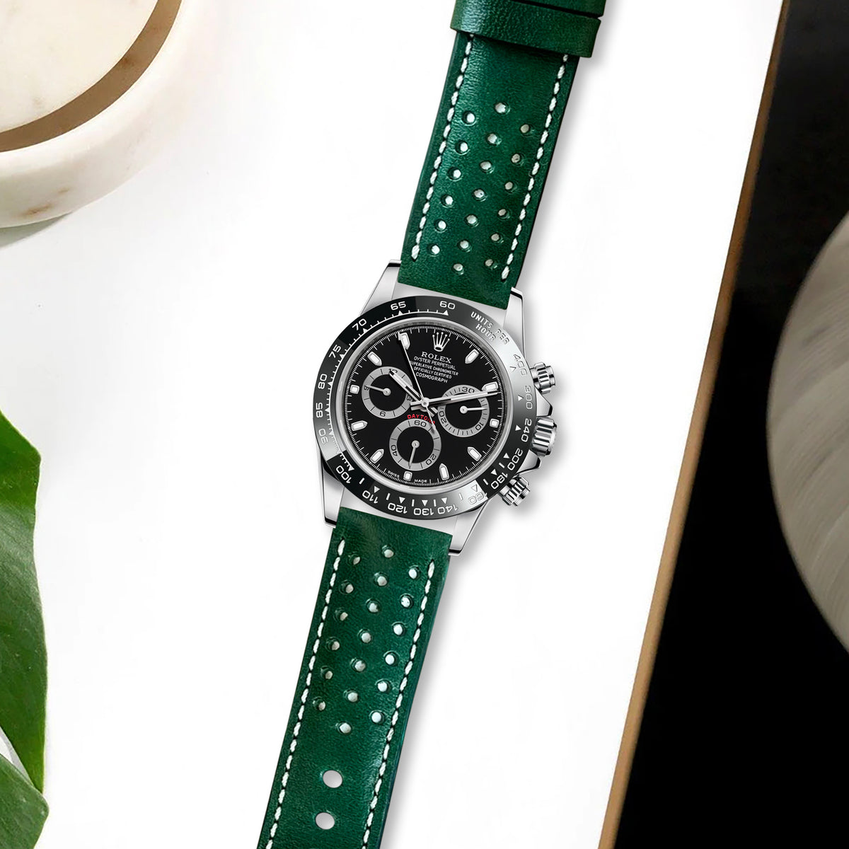 Ready made 20mm Straps - Racing Green – Liger Straps