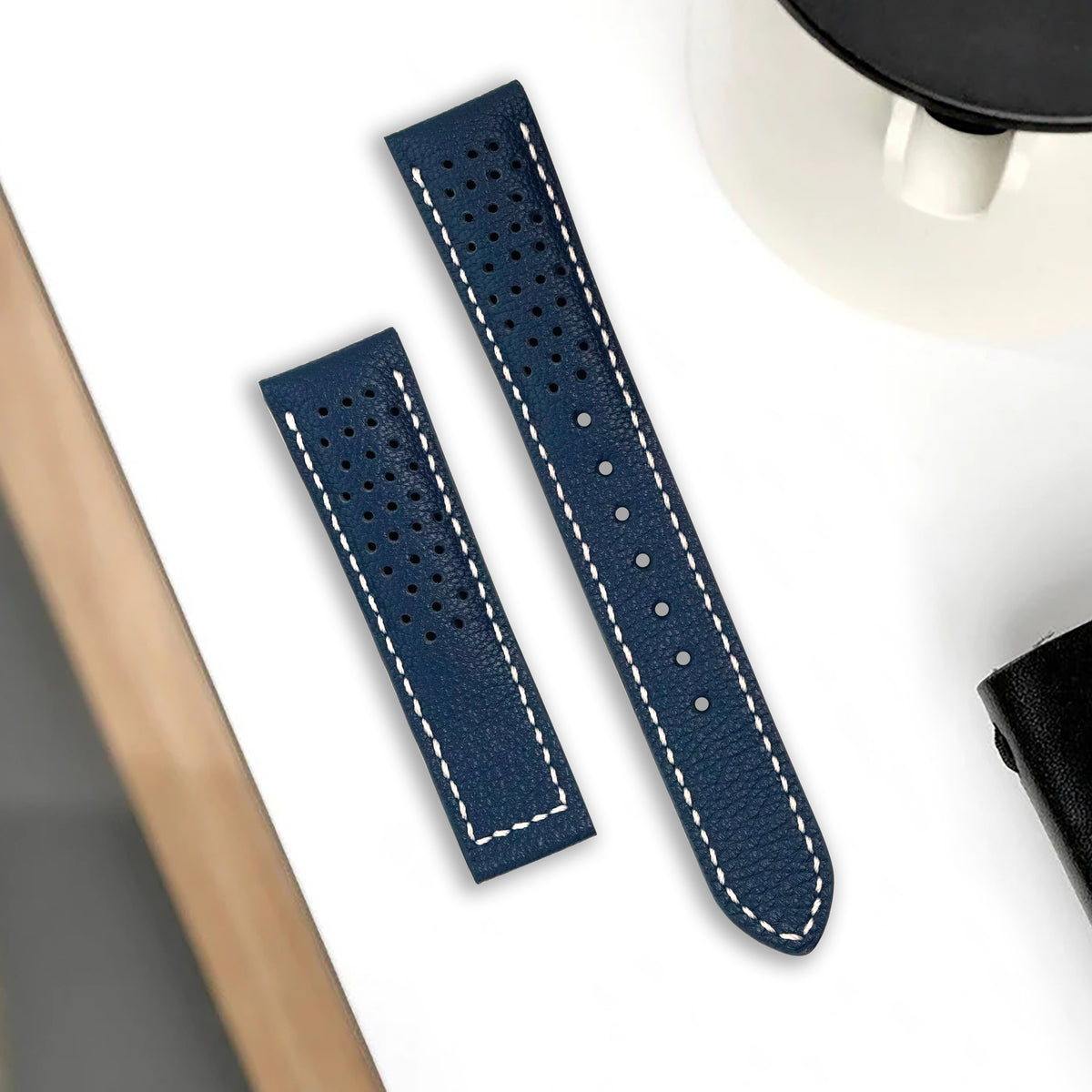 Omega Seamaster Aqua Terra Straps - Racing Navy Blue – Liger Straps