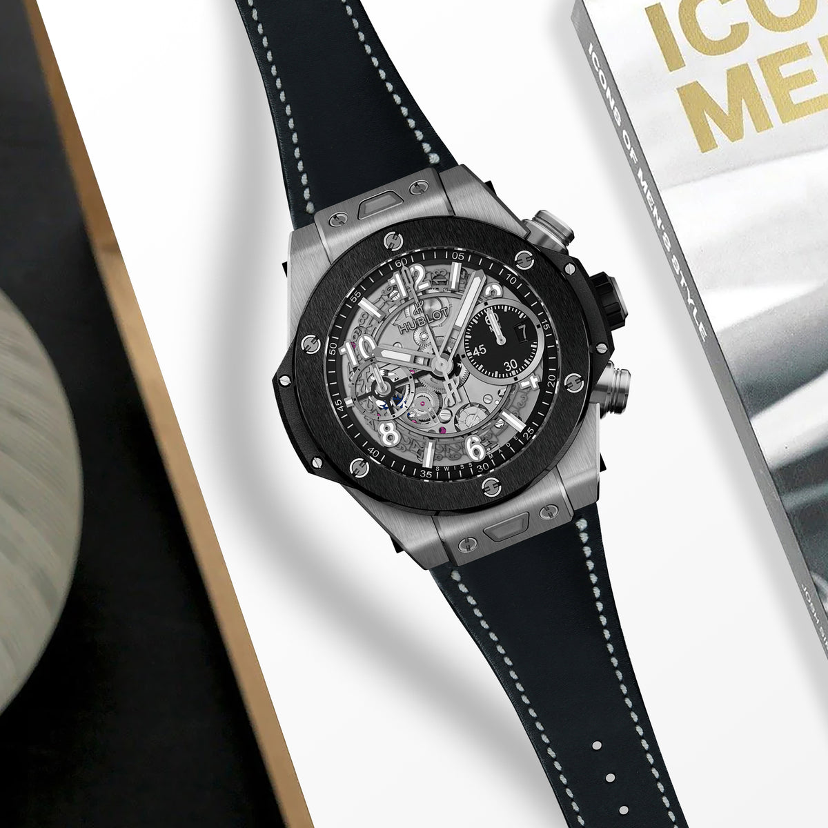Hublot Unico One Click Straps - Rhone Black – Liger Straps