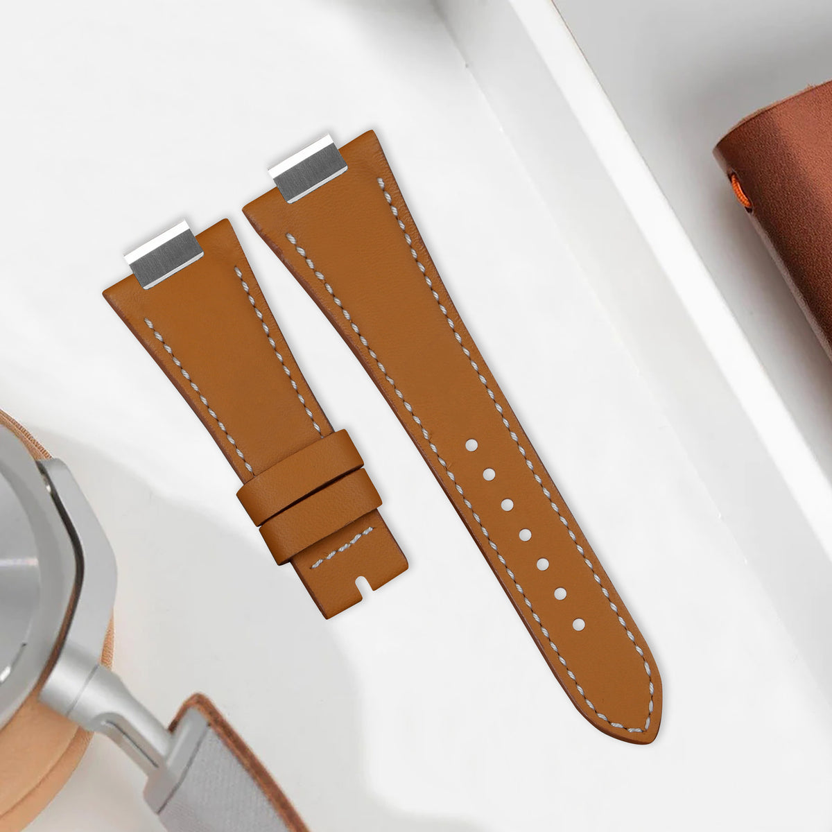 Tissot PRX Straps - Rhone Brown – Liger Straps