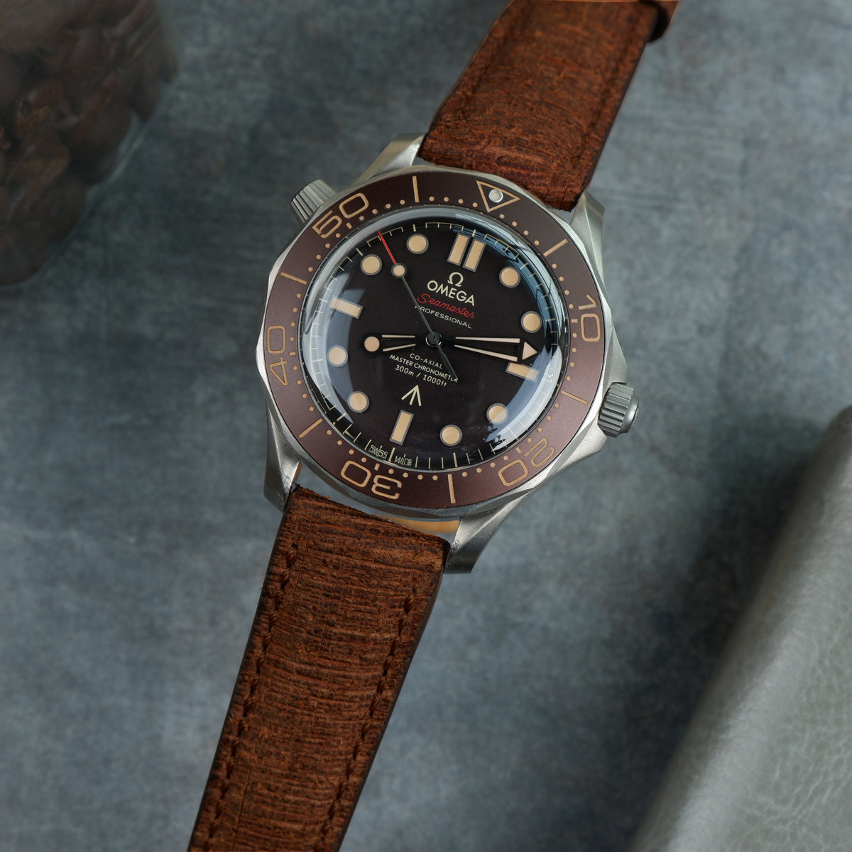 Omega Seamaster Diver 300m Straps - Rocher Copper – Liger Straps