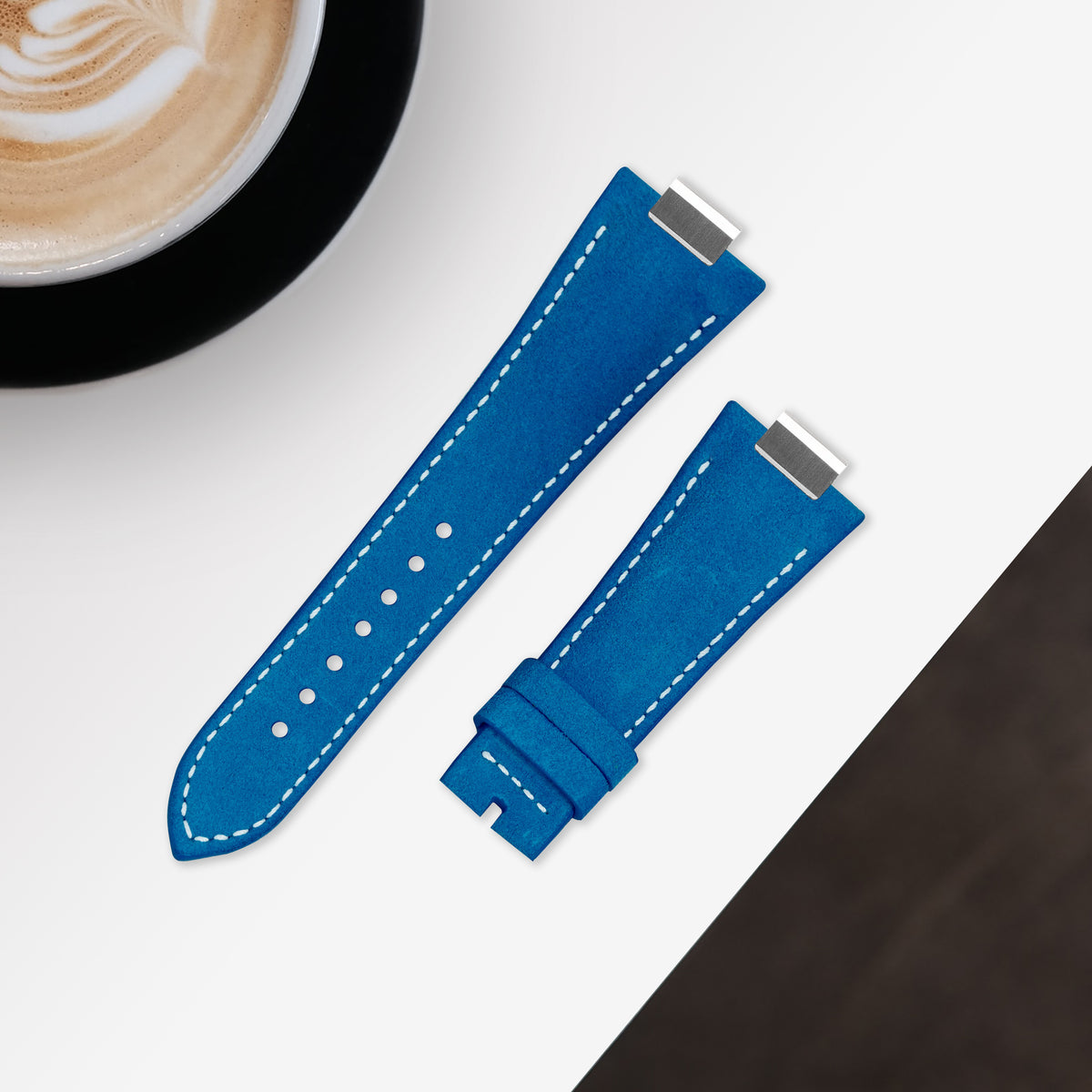 Tissot PRX Straps - Suede Sky Blue – Liger Straps
