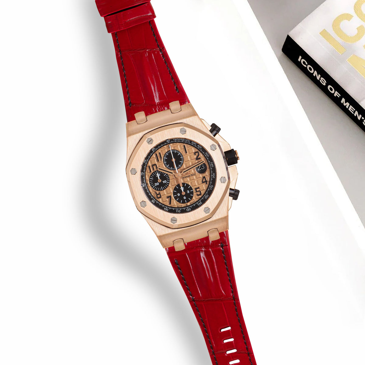 AP ROO 42mm Straps - AP Hornback Red – Liger Straps