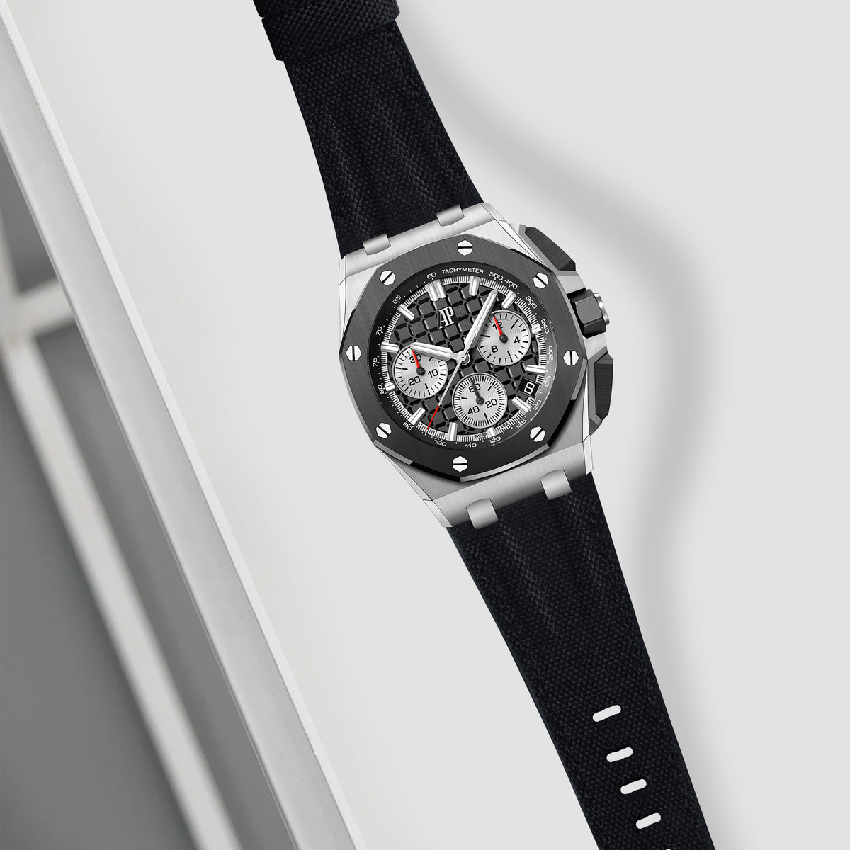 AP Interchangeable Quick Release Straps - AP The Beast Black – Liger Straps