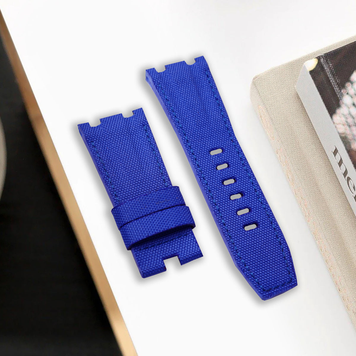 AP Interchangeable Quick Release Straps - AP The Beast Blue – Liger Straps