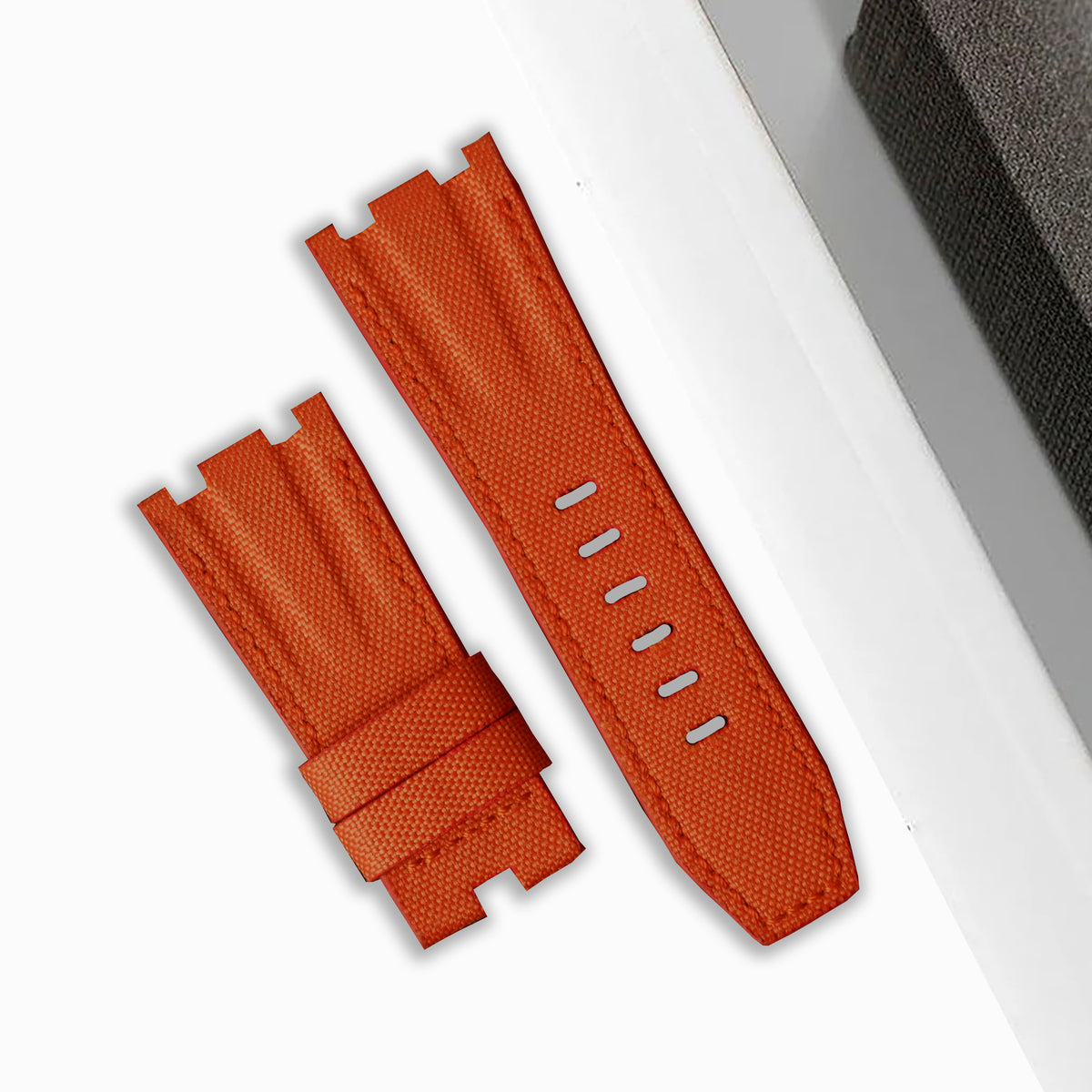 Ready Made Audemars Piguet 44mm Straps - AP The Beast Orange for AP RO ...