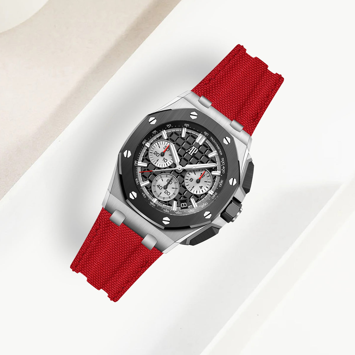 AP Interchangeable Quick Release Straps - AP The Beast Red – Liger Straps